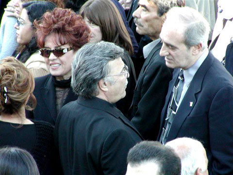 THE IRANIAN: Vigen funeral, Shahrokh Mortazavi